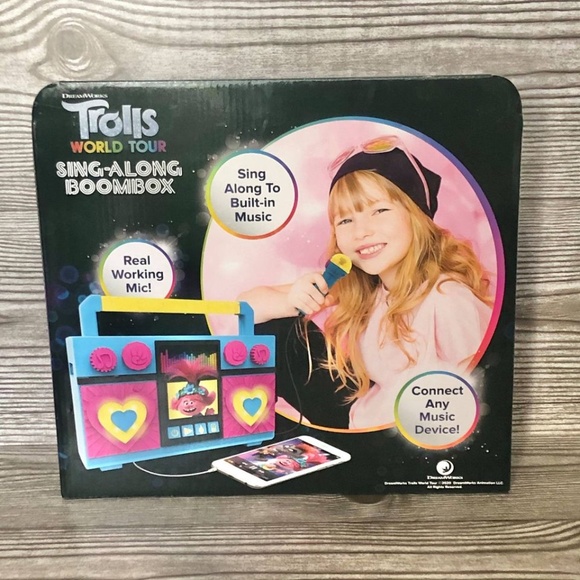 Dreamworks | Toys | Trolls World Tour Sing Along Boombox | Poshmark